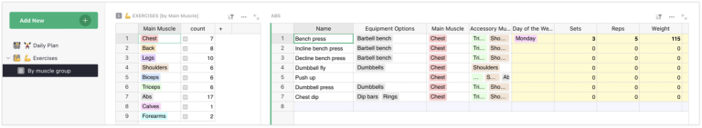 3 Self Improvement Plan Spreadsheet Templates | Grist