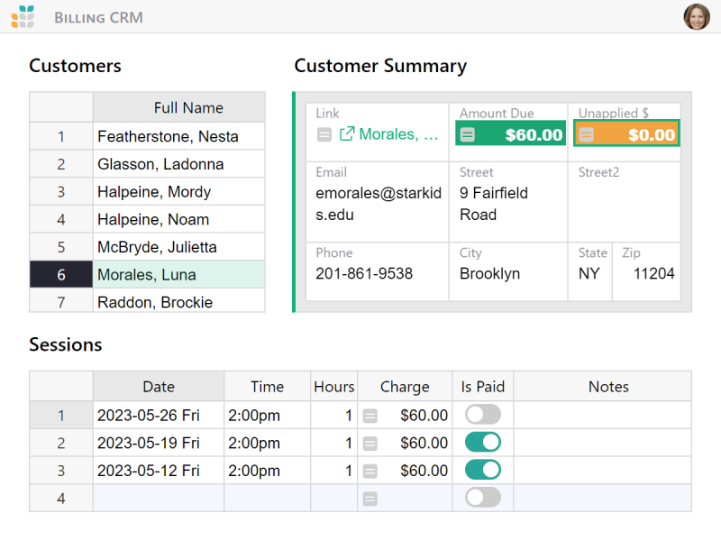Database-Spreadsheet Software for Developers | Grist