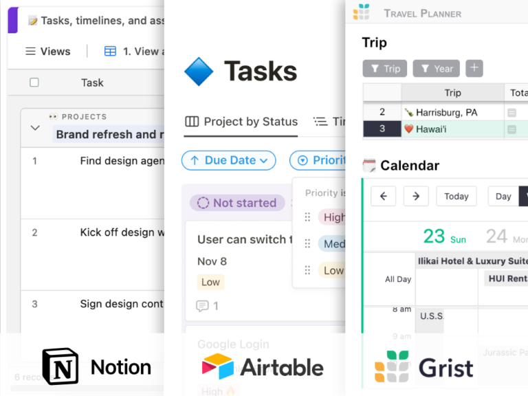 Grist Product Comparison | Grist